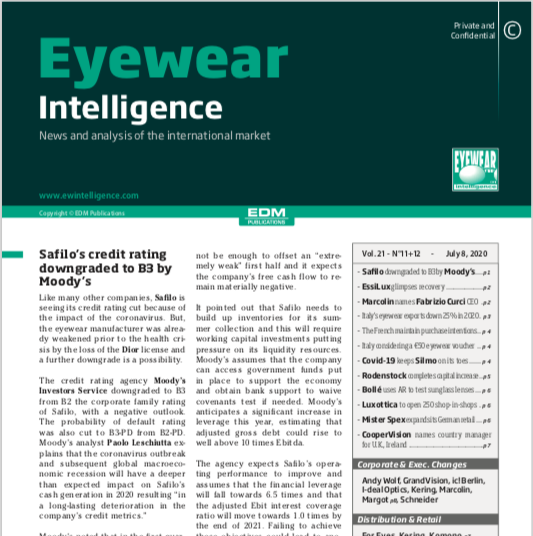 Eyewear Intelligence Newsletter: Vol 21 - 11+12 | PDF Newsletter ...
